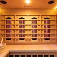 China Combination Traditional Indoor Infrared Steam Sauna For 4 People 2700W for sale