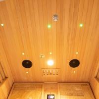 China 2 People Use Canada Hemlock Wooden Indoor Traditional Steam Sauna For Home for sale
