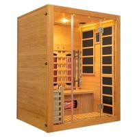 China Removable Beauty Spa Combined Infrared And Steam Sauna Room 3 Person Size for sale