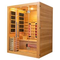 China Removable Beauty Spa Combined Infrared And Steam Sauna Room 3 Person Size for sale