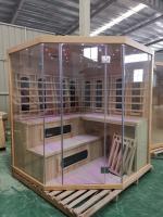 China 4 Person Infrared Sauna And Steam Combined Room Indoor for sale