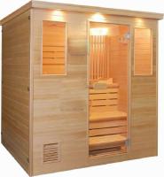 China Solid Wood Steam Sauna Room With 6KW Stove Multi Size Optional for sale