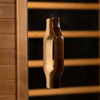 China Indoor Solid Wood Carbon Panel Heater Far Infrared Sauna Room For 2 Person for sale