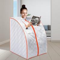 China Home SPA Use Lightweight 1 Person Far Infrared Portable Sauna With Air Ionizer for sale