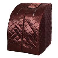 China Indoor Therapy Easy Setup Portable Far Infrared Foldable Sauna 1 Person Size for sale