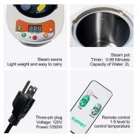 China Easily Cleaned Indoor Bath SPA Use Steam Portable Saunas With Portable Steamer for sale