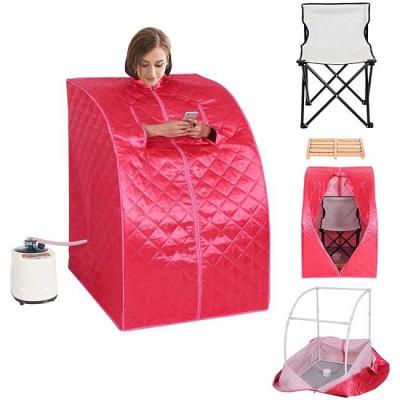 China Personal Healthy Care Portable Foldable Steam Sauna Tent With Steamer Heater for sale