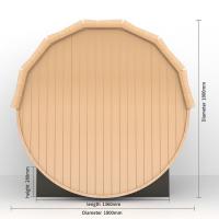 China Traditional Stove Heater Solid Wood Outdoor Barrel Sauna Room Support OEM for sale