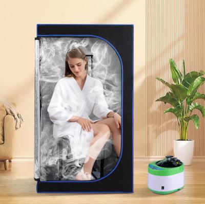 China Big Size Stand Personal Full Body Portable Steam Sauna For Home Relaxation for sale