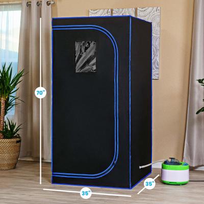 China Portable Folding Personal Steam Sauna Tent Full Size for sale