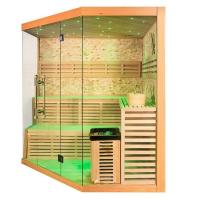 China 6000W Stove Heater Indoor Use Red Cedar Wood Steam Sauna Room For 6 Person for sale