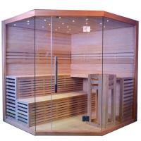 China Bedroom Corner Steam Sauna Room Large Capacity Family 8 People Use for sale