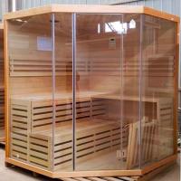 China Bedroom Corner Steam Sauna Room Large Capacity Family 8 People Use for sale