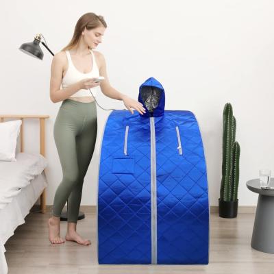 China 1050W Indoor Lose Weight Far Infrared Sauna Tent Portable for sale