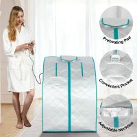 China Full Body Healthy Care Body Slimming Portable Infrared Sauna One Person for sale