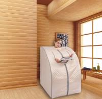 China Weight Loss Relaxation Portable Far Infrared Sauna Tent Home Use 1 Person for sale