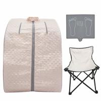 China Weight Loss Relaxation Portable Far Infrared Sauna Tent Home Use 1 Person for sale