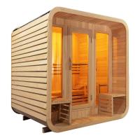 China Wooden Outside Stove Heater Square Outdoor Garden Sauna Home Commerical for sale