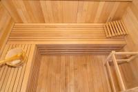 China Wooden Outside Stove Heater Square Outdoor Garden Sauna Home Commerical for sale