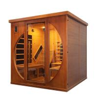 China Full Spectrum Carbon Panel Far Infrared Sauna Red Cedar 0.C - 65.C Operating Temp for sale
