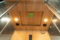 China Gorgeous 3 Person Indoor Wooden Traditional Steam And Infrared Sauna Combined for sale