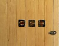 China Home Small Wooden Traditonal Steam 2 Person Sauna With 3KW Electric Stove for sale
