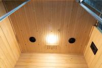 China Solid Wood Indoor 3KW Family Steam Sauna Room 3 Person for sale