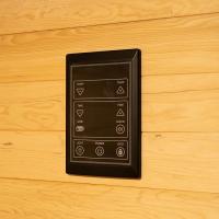 China Solid Wood Indoor 3KW Family Steam Sauna Room 3 Person for sale