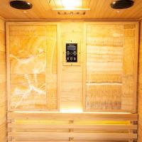 China Indoor 3KW Hemlock Wood Traditional Steam 2 Person Sauna Room Luxurious for sale