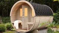 China Outdoor Use Solid Wood Canadian Red Cedar Sauna Luxury Large Size for sale
