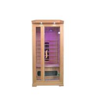 China Rectangular Home Sauna Room With Safety System 100kg Gross Weight for sale