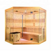 China 7 Color Therapy Lamp Ozone Steam Sauna Room With Touch Screen Control Panel for sale