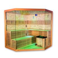 China Hemlock Steam Sauna With Ozone Generator 1800L*1800W*2100H Mm for sale