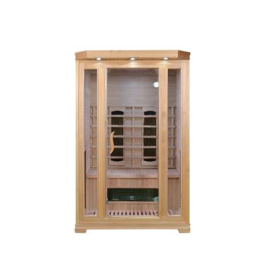 China 110 - 240V Hemlock Home Sauna Room Packing 26 / 54PCS Time Range 0-60 Minutes for sale