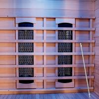 China Canadian Hemlock 2 Person 1750W Home Sauna Room With Safety System for sale