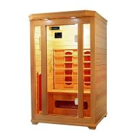 China 2 Person Rectangular Home Sauna Room 1750W Power 20' / 40' HQ26 / 54PCS Packing for sale