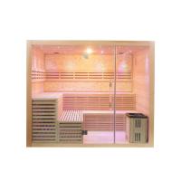 China Traditional Steam Sauna Room With Touch Screen Control Panel And Ozone Generator for sale