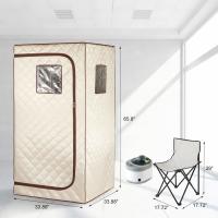 China Waterproof Cloth Portable Steam Sauna Personal Spa Portable Sauna Box For Home for sale