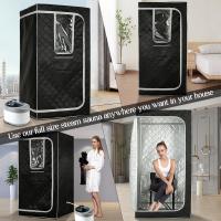 China 4L Large Steam Pot One Person Spa Full Body Portable Sauna Tent for sale
