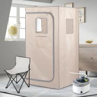 China Waterproof Cloth Full Size Portable Steam Sauna Tent 1500W For Relax for sale