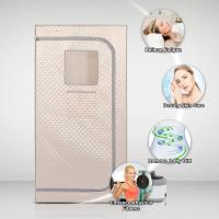 China Full Size Folding Portable Steam Sauna OEM / ODM Portable Sauna Tent for sale