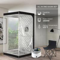 China Full Body Home Portable Sauna Tent Folding Portable Medium Steam Sauna Tent for sale