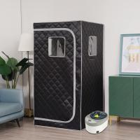 China Mini Personal Sauna Tent Full Size Portable Steam Sauna Tent For Home Spa for sale