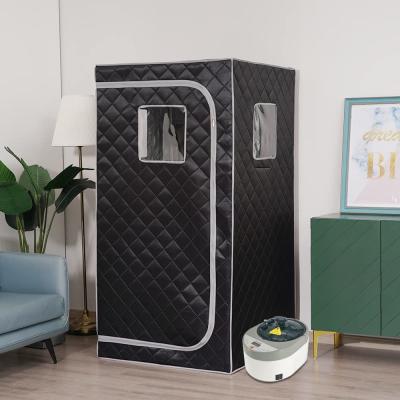 China Mini Personal Sauna Tent Full Size Portable Steam Sauna Tent For Home Spa for sale
