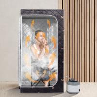 China Folding Portable Steam Sauna With 4L Water Capacity 110-120V AC 60Hz for sale