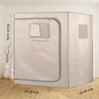 China Promoting Sleep Waterproof Cloth Portable Steam Sauna 0-99 Minutes Time Control for sale