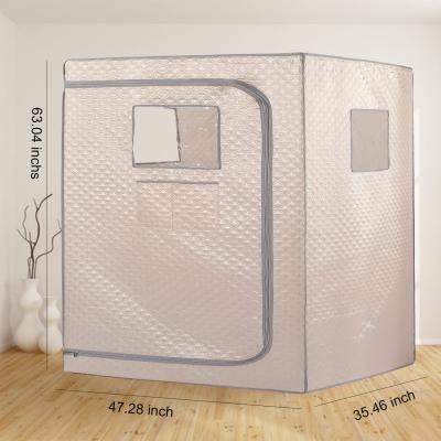 China Promoting Sleep Waterproof Cloth Portable Steam Sauna 0-99 Minutes Time Control for sale