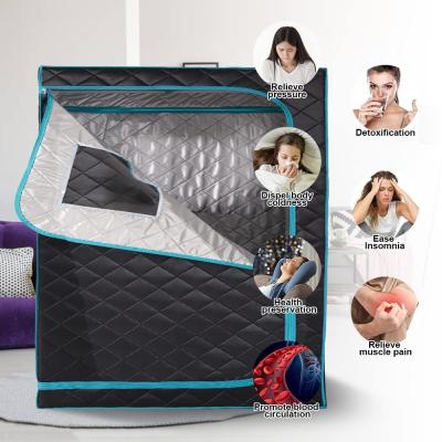 China Thick Portable Steam Sauna Waterproof Fabric Two Person Sauna Tent for sale