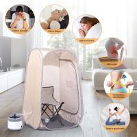 China Full Size Portable Steam Sauna Home Spa Indoor Portable Pop Up Sauna for sale