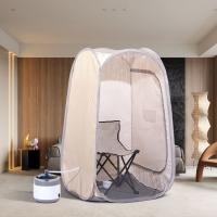 China Full Size Portable Steam Sauna Home Spa Indoor Portable Pop Up Sauna for sale